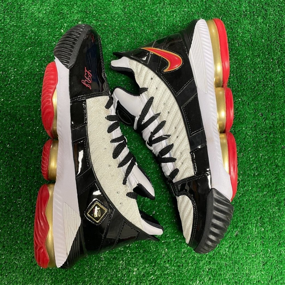 Nike Lebron 16 Remix Mid Mens Basketball Shoes White … - Gem